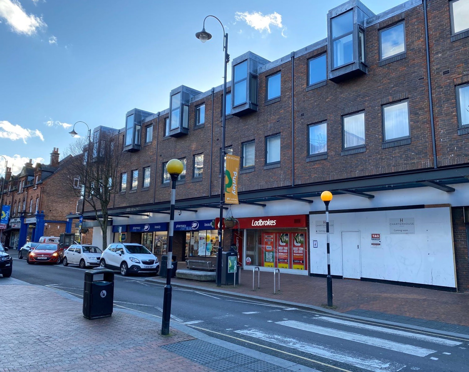 Purley Vacant Shop Blue Alpine