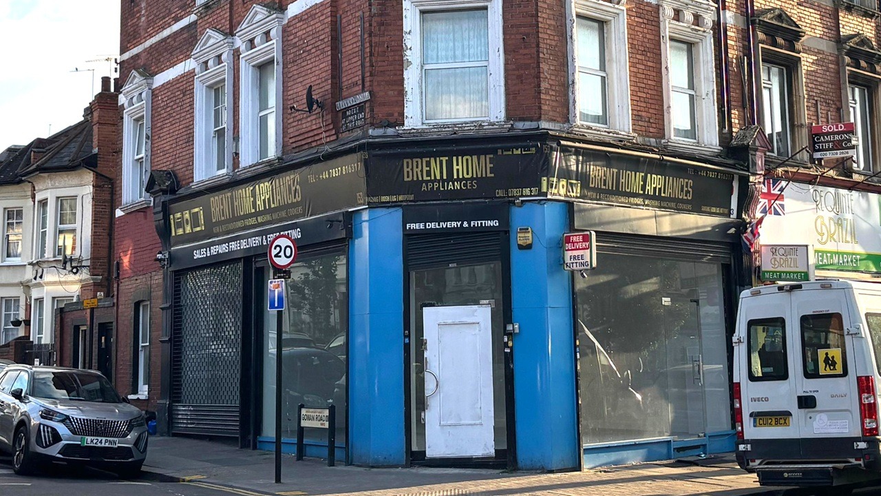 London NW10 - Triple Fronted Shop | Blue Alpine